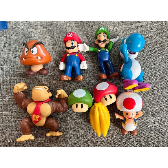 Banpresto | Toys | Nintendo Super Mario Mini Figures Collection Lot Of ...